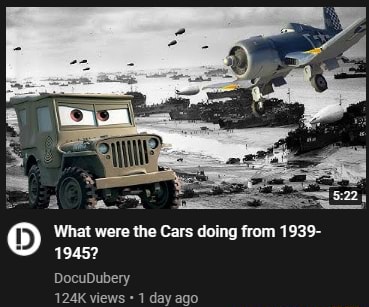 What were the Cars doing from 1939- 1945? DocuDubery 124K views 1 day ...