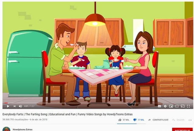 Everybody Farts I The Farting Song I Educational And Fun I Funny Video