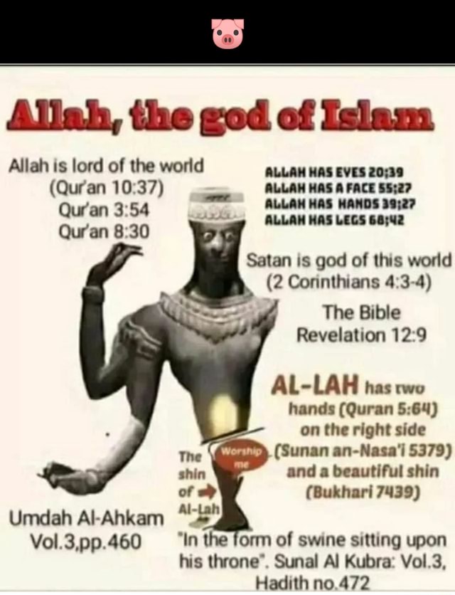 Allah, the god of Islam Allah is lord of the world ALLAN HAS EVES ...