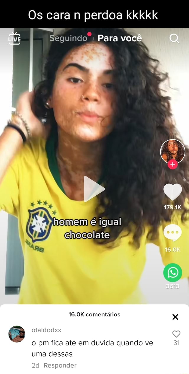 Os cara n perdoa kkkkk Seguindo Para você, 179.1K 15.0K 3613 nomem é ...