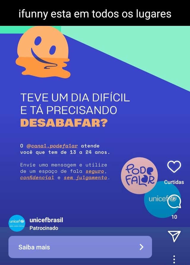 Ifunny esta em todos os lugares TEVE UM DIA DIFÍCIL E TÁ PRECISANDO ...
