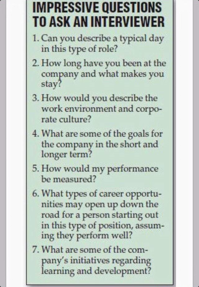 IMPRESSIVE QUESTIONS TO ASK AN INTERVIEWER 1. Can you describe a ... IMPRESSIVE QUESTIONS TO ASK AN INTERVIEWER 1. Can you describe a ...