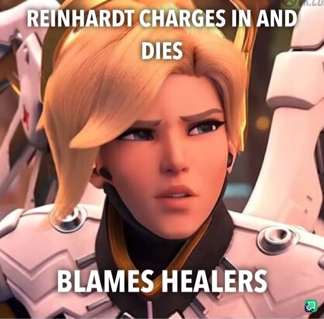#overwatch #mercy #healer #meme - iFunny Brazil
