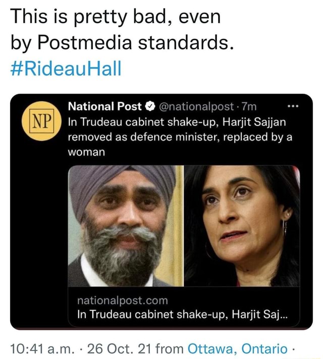 Canadian paper sucks too.... - This is pretty bad, even by Postmedia ...