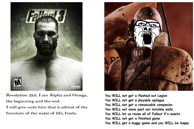 Revelation am Alpha and Omega, the beginning and the end. will give ...