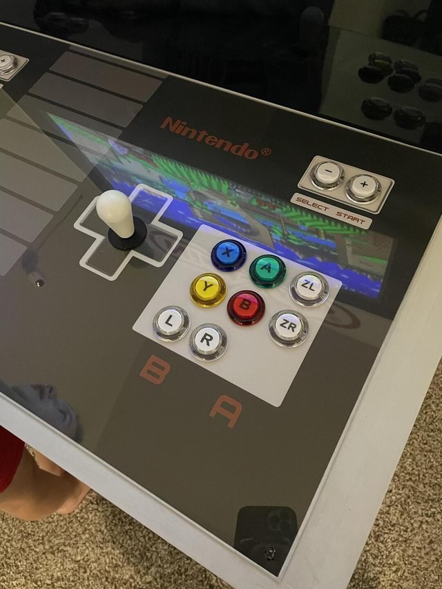 Final modifications to custom Nintendo Arcade Cabinet - iFunny Brazil
