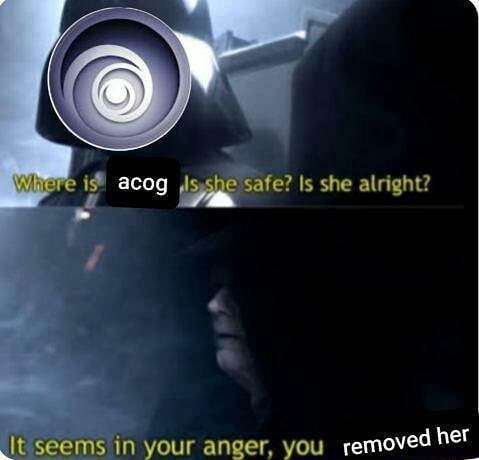 E is acog Safe? Is she alright? - iFunny