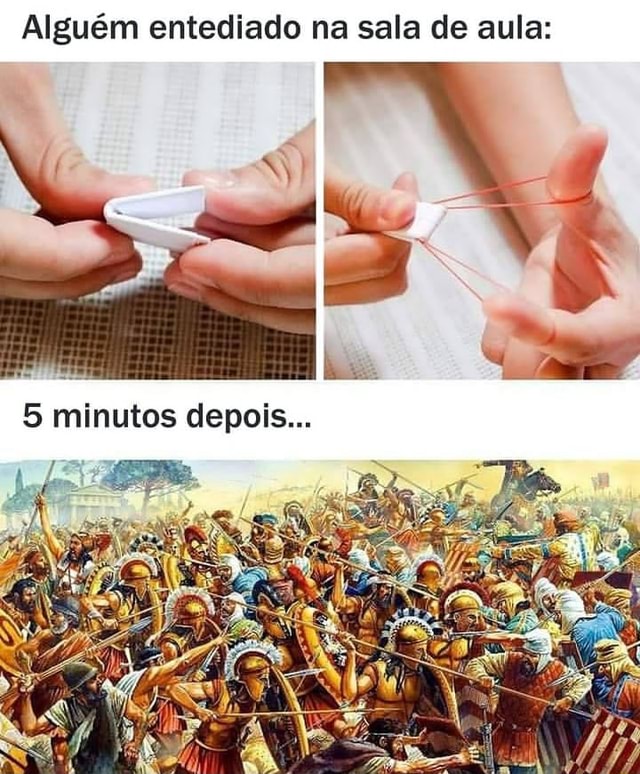 Alguém entediado na sala de aula: minutos depois... - iFunny Brazil