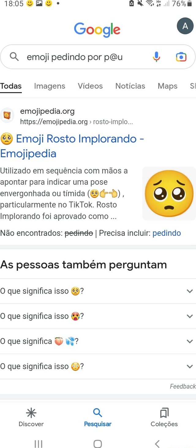 1805 Google Q, emoji pedindo por pQu (9) Todas Imagens Vídeos Notícias ...