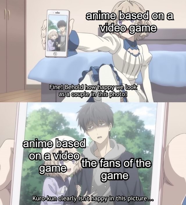 Anime based on.a. video game onta video game' the fans of the I game ...