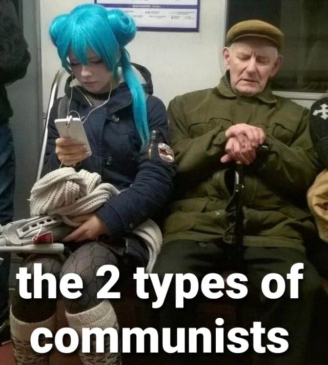 The 2 types of communists - iFunny Brazil