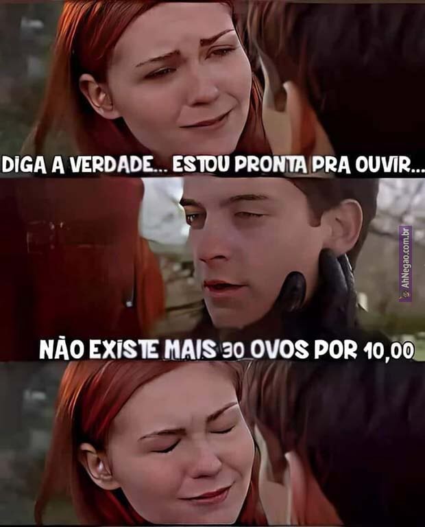 DIGA A VERDADE... ESTOU PRONTA, PRA OUVIR... NÃO EXISTE OVOS POR 40,00 ...