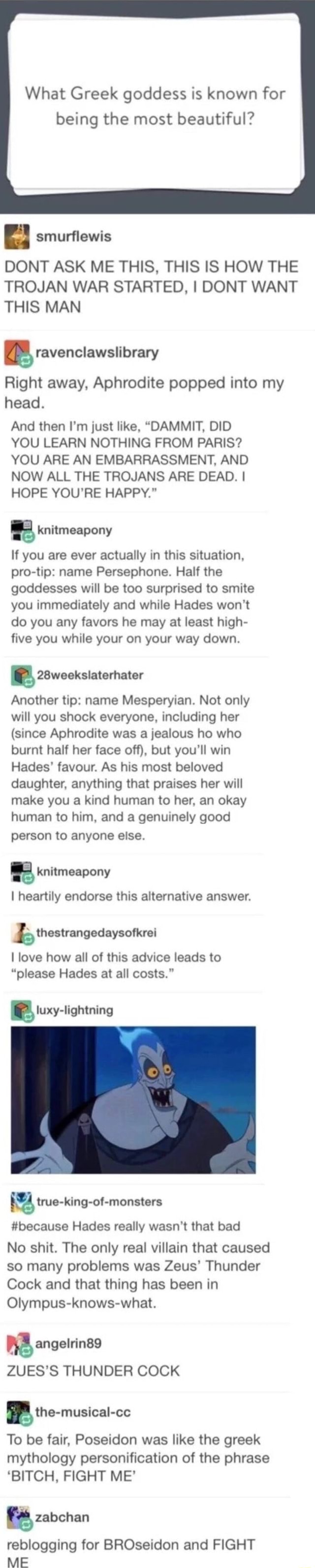 What Greek goddess is known for being the most beautiful? smurflewis ...