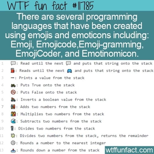 Tun There are several programming languages that have been created ...