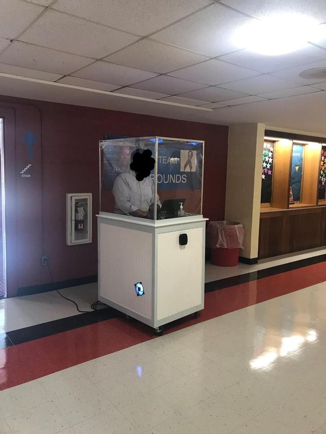 Finished product first. This is my classroom media cart. It started out ...