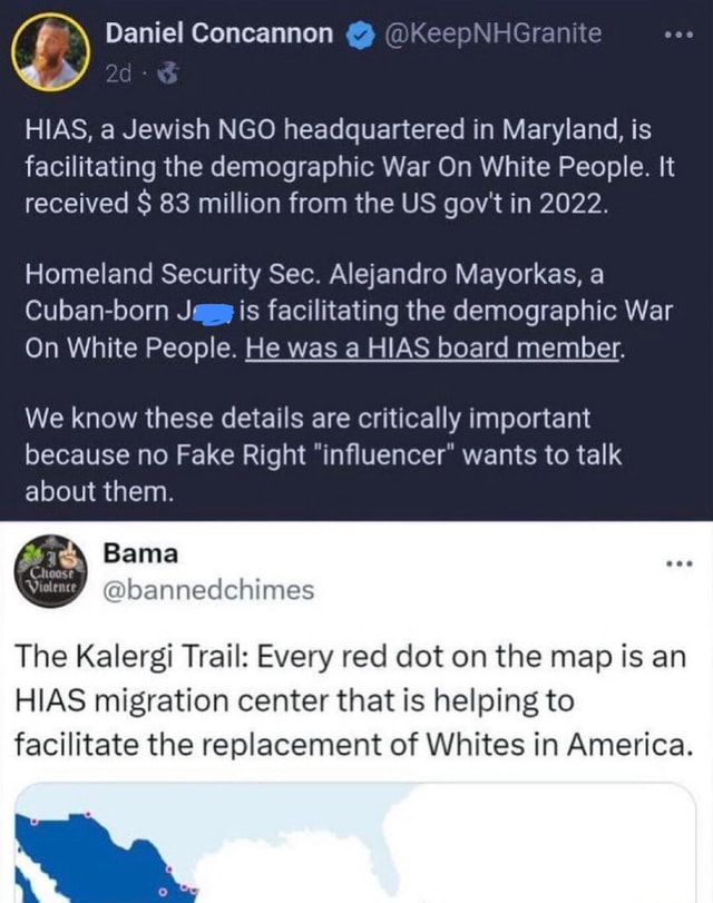 Daniel Concannon @ HIAS, a Jewish NGO headquartered in Maryland, is ...