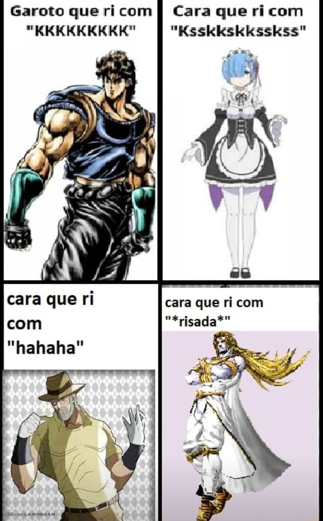 Garoto que ri com Cara que ri com "KKKKKKKKK" "Ksskkskksskss" cara que ...