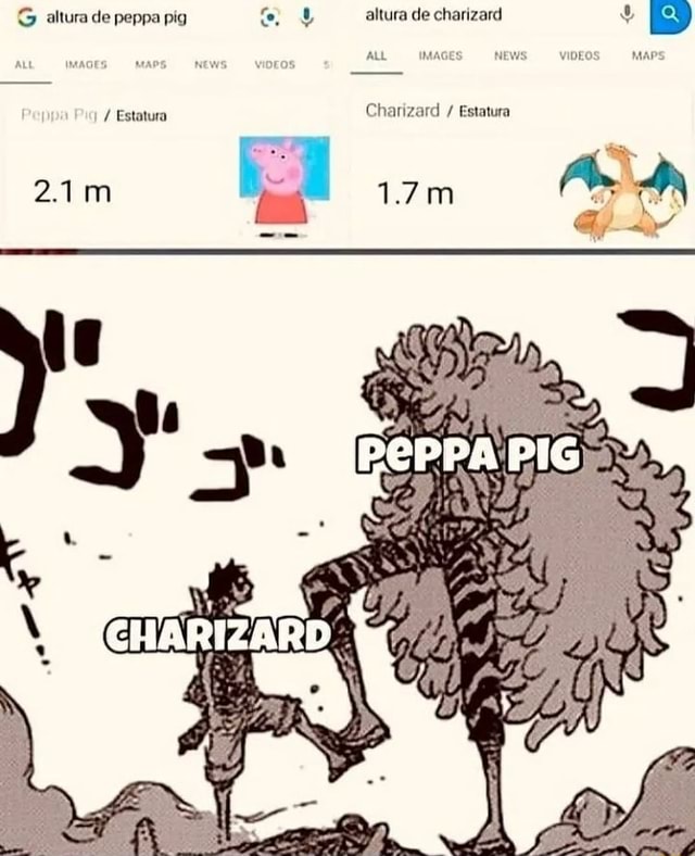 Altura de peppa pig ALL IMAGES -MADS / Estatura altura de charizard ALL ...