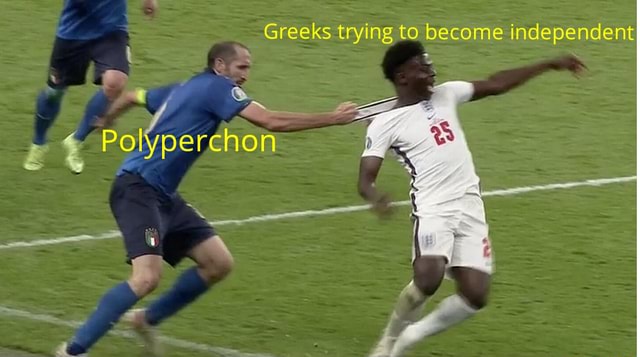 Greeks trying to become independent