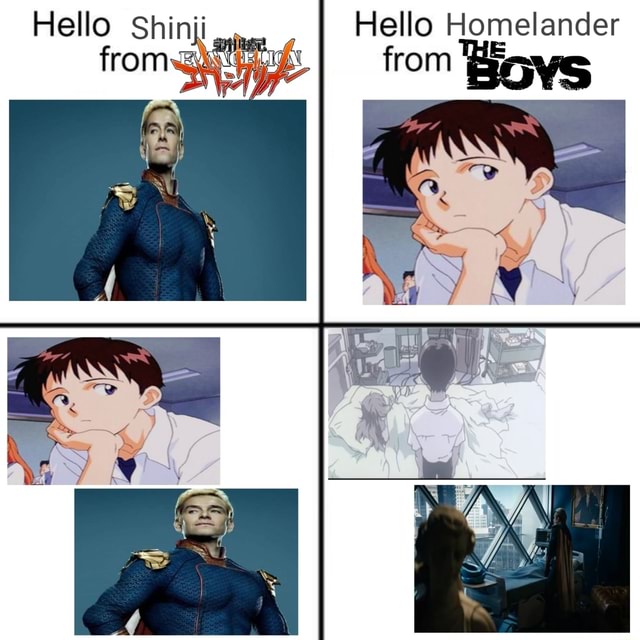 Hello Homelander from Hello Shinj al - iFunny Brazil