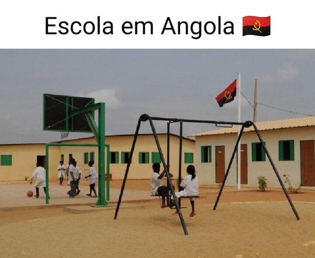 Escola em Angola - iFunny Brazil