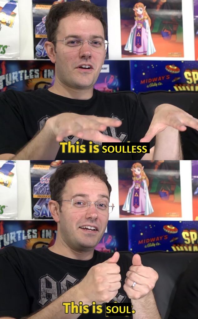 What's soul and soulless to James Rolfe - iFunny Brazil