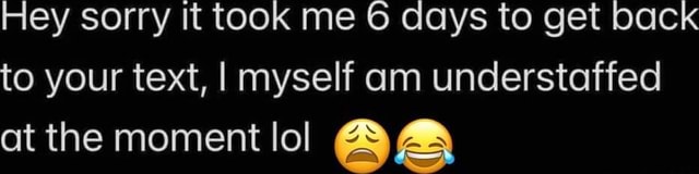 Hey sorry It took me 6 days to get back to your text, I myself am ...