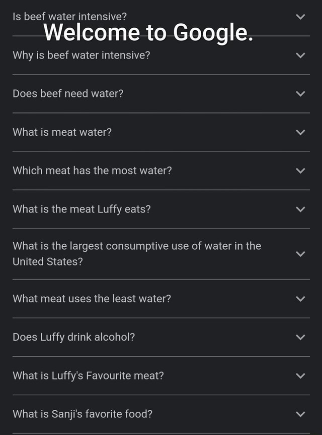 Ls beef water intensive? Welcome to Google. Why is beef water intensive ...