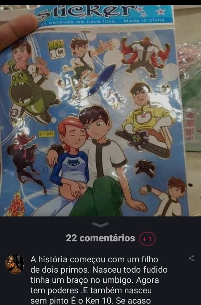 22 comentários +1 A história começou com um filho de dois primos ...