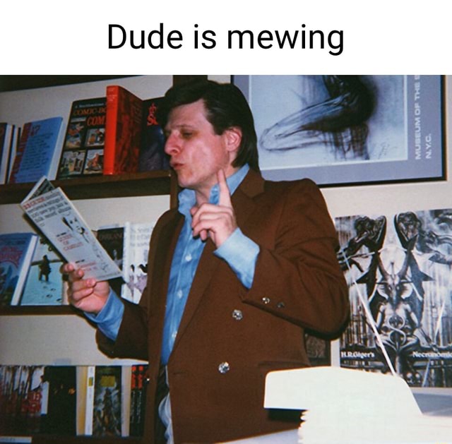 Dude is mewing - iFunny Brazil