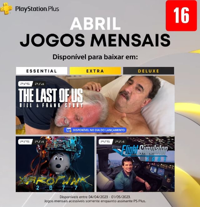 PlayStation Plus JOGOS MENSAIS Disponível para baixar em: ESSENTIAL ... PlayStation Plus JOGOS MENSAIS Disponível para baixar em: ESSENTIAL ...