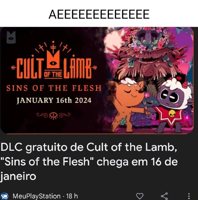 Aeeeeeeeeeeeee Sins Of The Flesh January 16th 2024 Dlc Gratuito De Cult