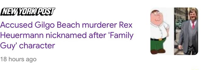 NEW, YORK POS Tg Accused Gilgo Beach murderer Rex Heuermann nicknamed ...