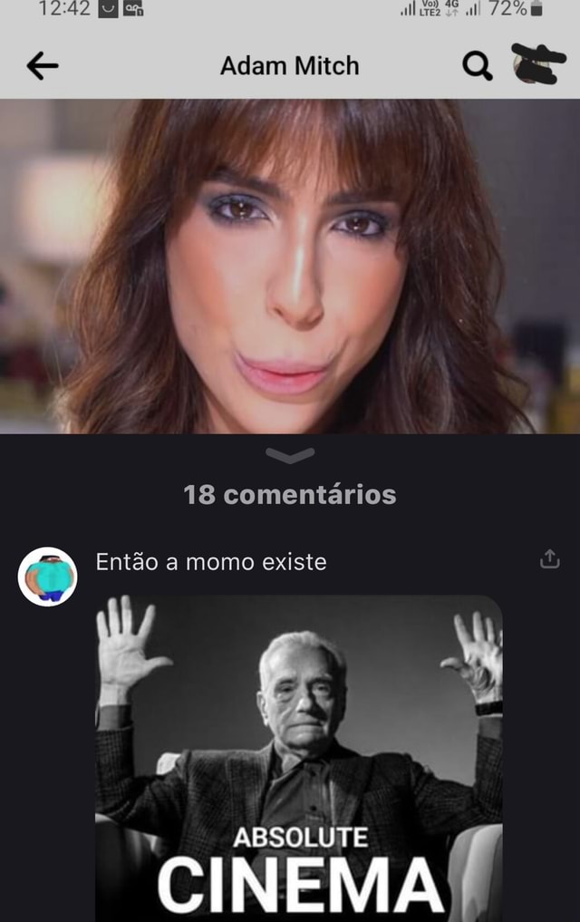 ABSOLUTE CINEMA - iFunny Brazil