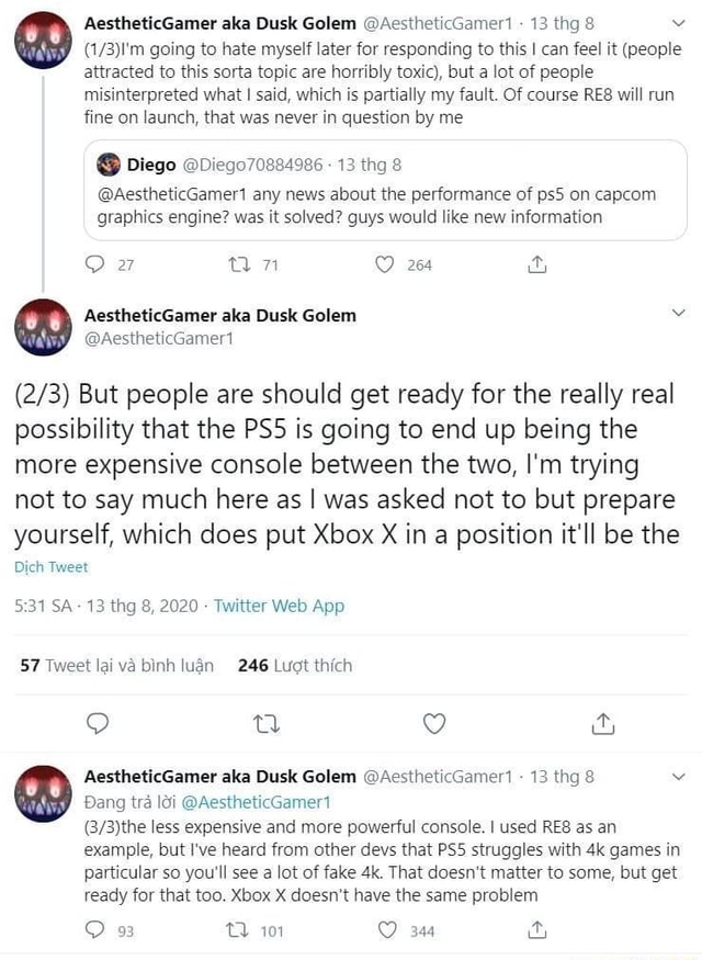 AestheticGamer aka Dusk Golem @AestheticGamer1 13 thg 8 going to hate ...