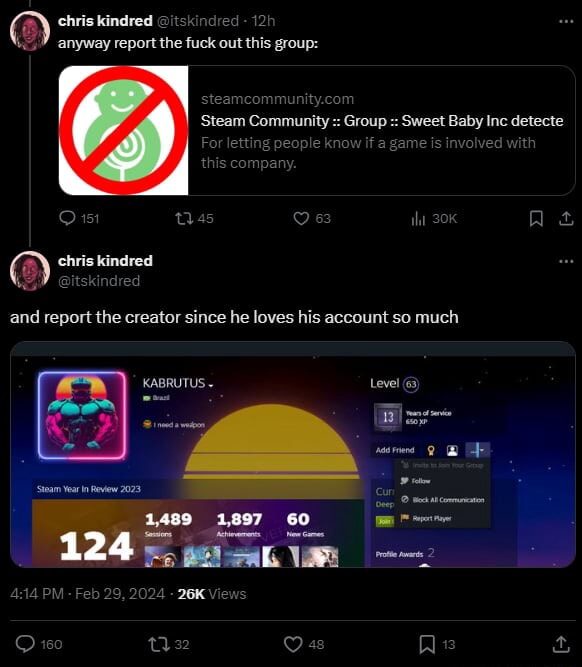 Skindred 12 chris kindred anyway report the fuck out this group: 'Steam ...