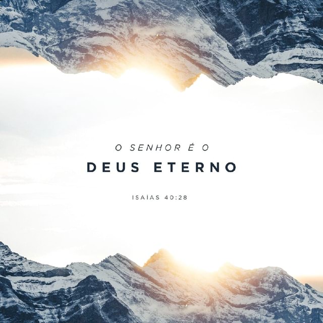 O SENHOR É O DEUS ETERNO ISAÍAS - iFunny Brazil