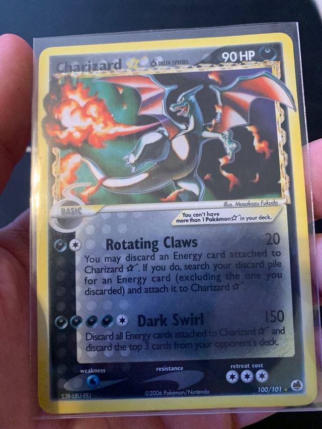 Gold Star Charizard delta species - Illus. Fukuda (Charizard You can't ...