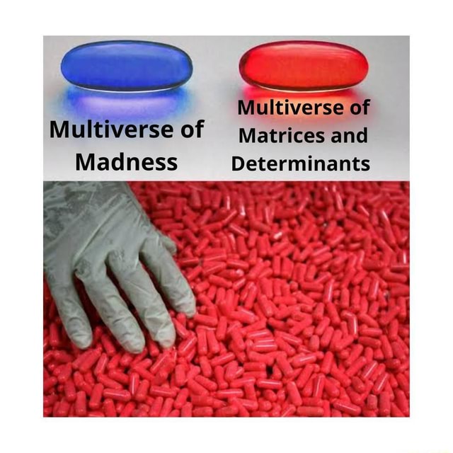 Multiverse of Multiverse OF Matrices and Madness Determinants ...