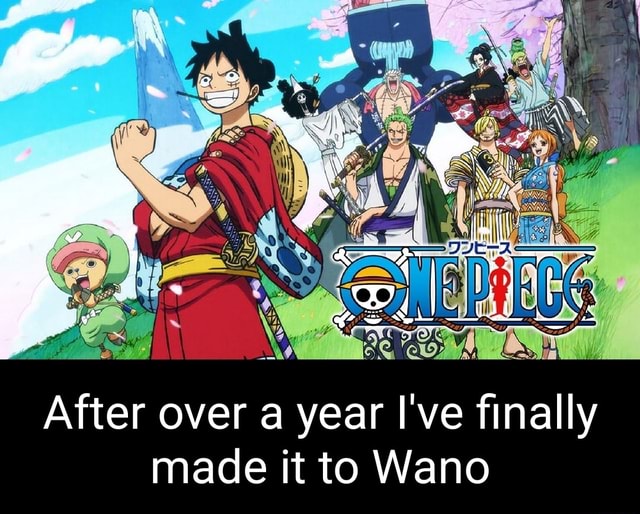 After over a year I've finally made it to Wano - iFunny Brazil