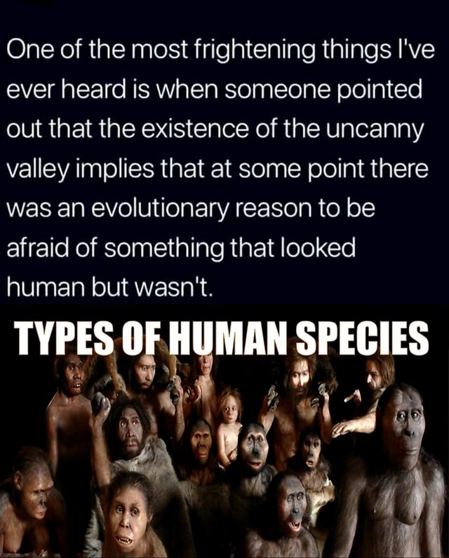 One of the most frightening things I've ever heard is when someone ...