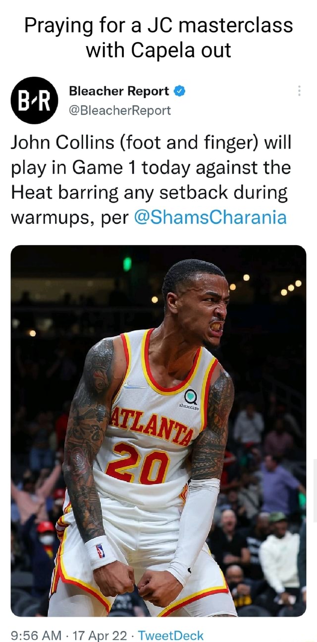 Praying for a JC masterclass with Capela out @BleacherReport John ...
