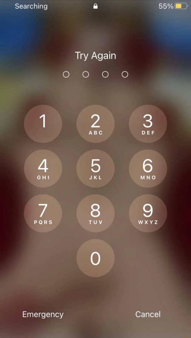 Searching Try Again ABE DEF GHI JIKL MNO PQRS Tuy Emergency Cancel ...