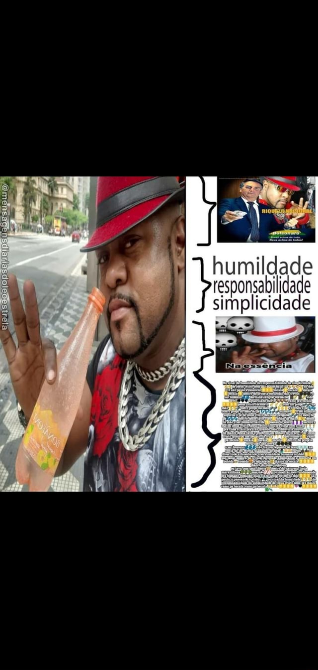 Humildade responsabilidade simplicidade - iFunny Brazil