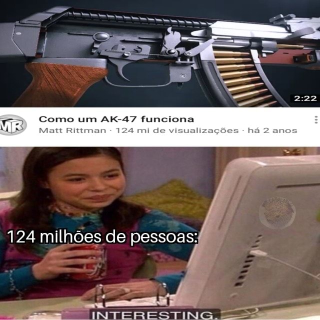 Como um AK-47 funciona Matt Rittman 124 mi 124 milhões de pessoas ...