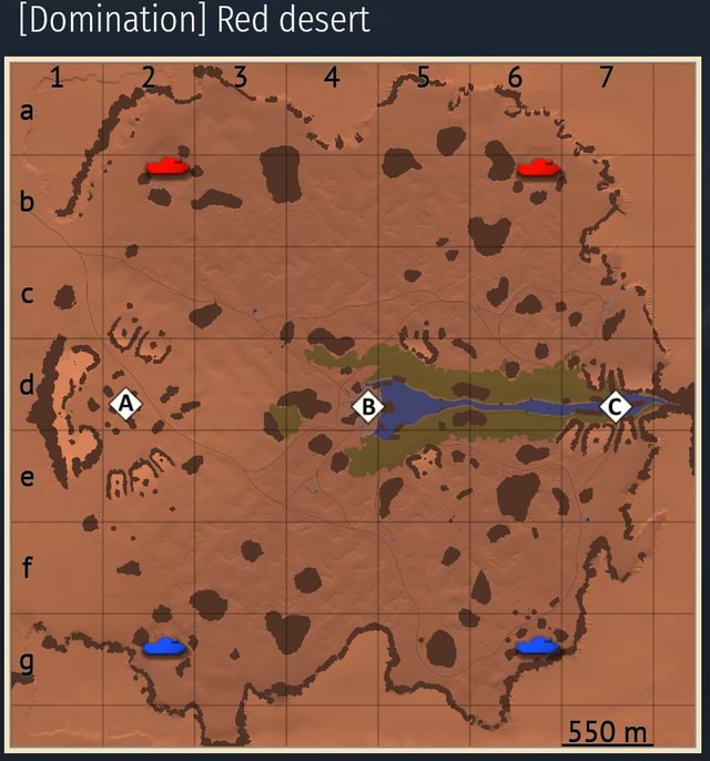 Red Desert Map - [Domination] Red desert - iFunny Brazil