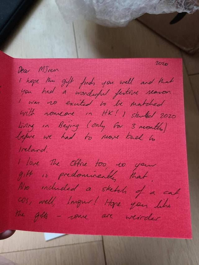 Amazing first ever secret santa - bo, HES by The ebed, of - iFunny Brazil