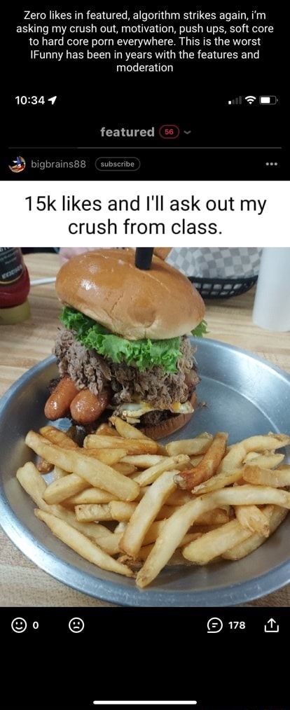 Zero likes in featured, algorithm strikes again, i'm asking my crush ... Zero likes in featured, algorithm strikes again, i'm asking my crush ...