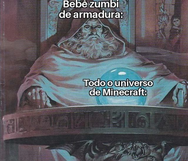 Bebê zumbl de armadura: Todo o universo de Minecraft: - iFunny Brazil