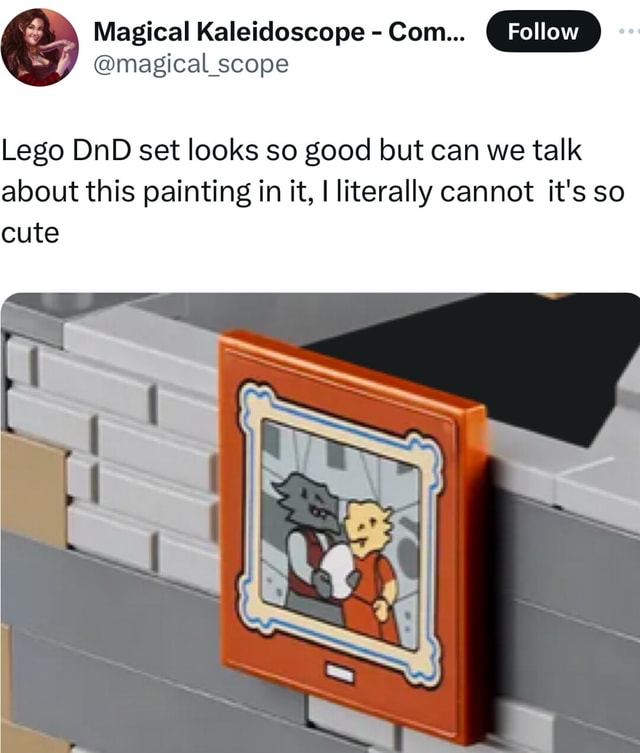 Magical Kaleidoscope - Com... Follow @magical_scope Lego DAD set looks ...